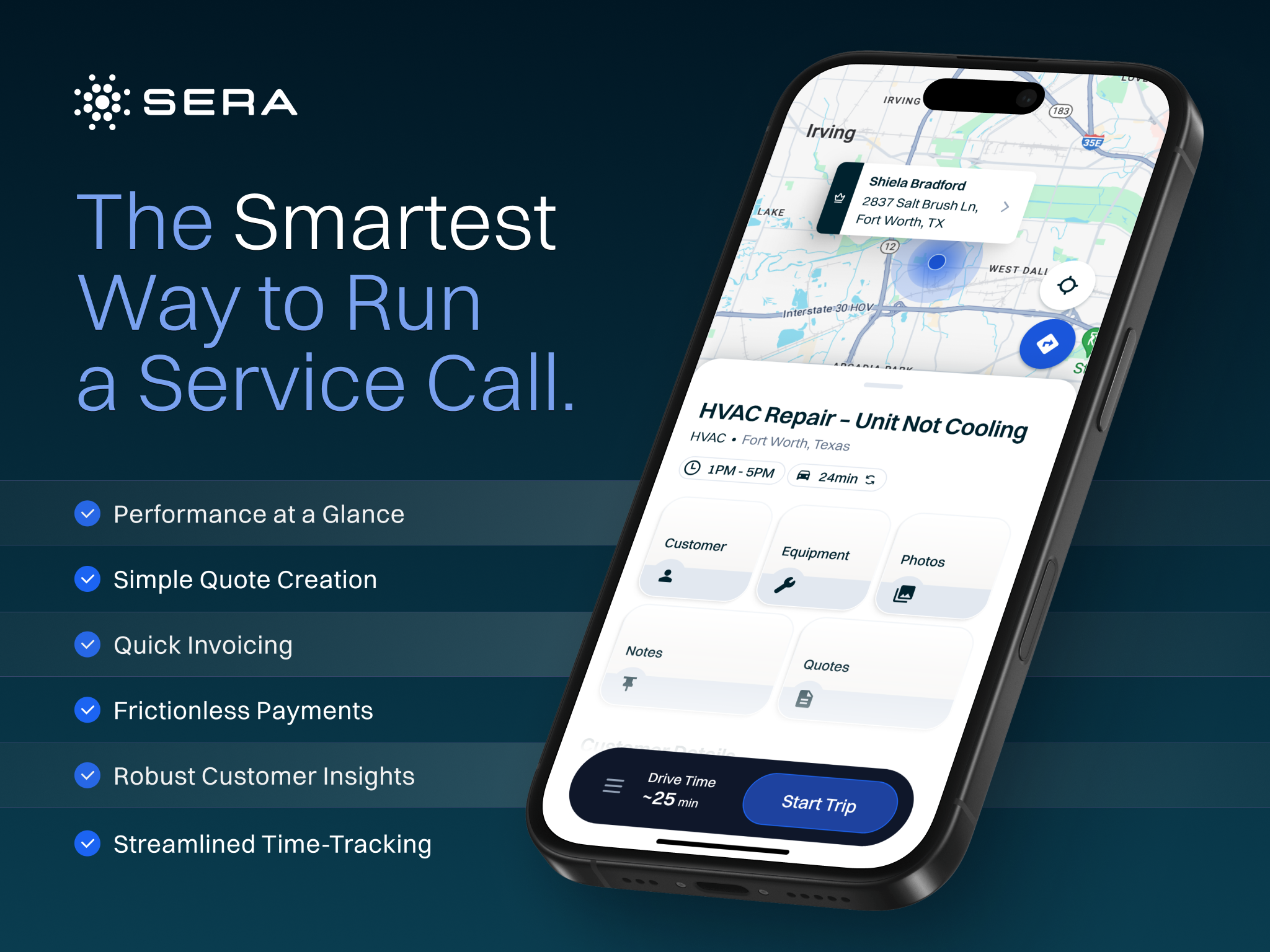 Sera Launches New Mobile App for Field Service Management